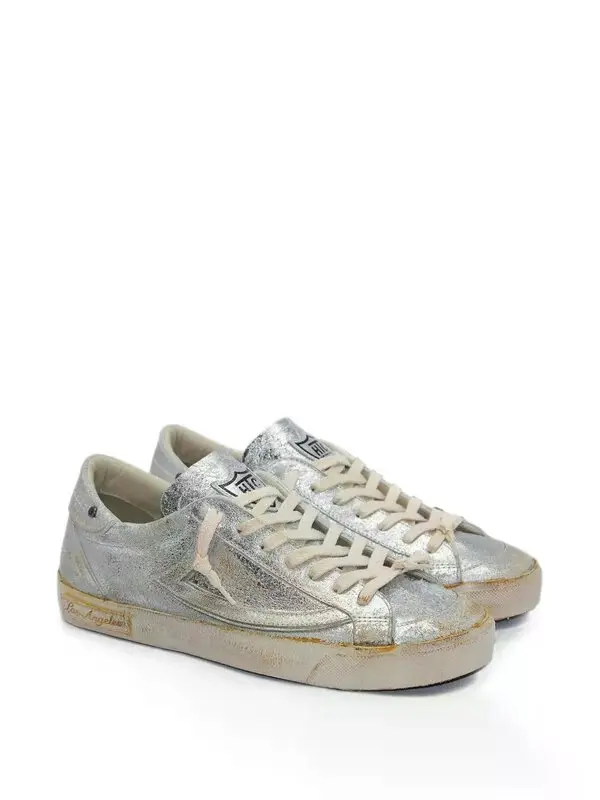 HTC LOS ANGELES Vipers Distressed-finish Sneakers