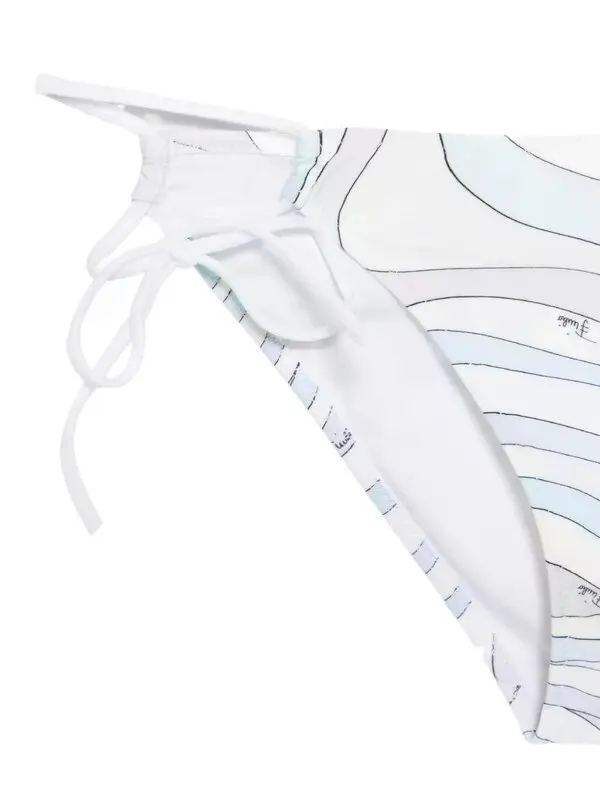 Emilio Pucci Iride-print Side-tie Bikini Bottoms