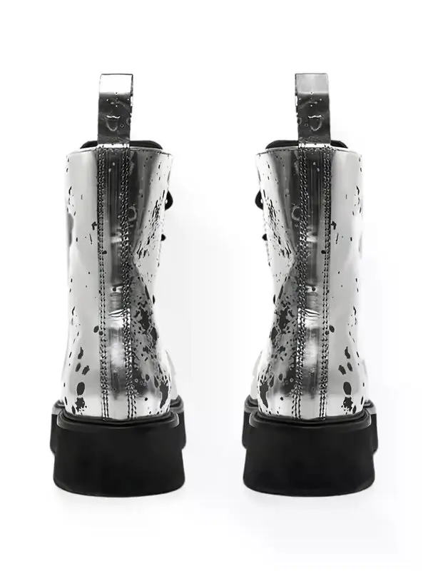 HTC LOS ANGELES Army Moon Lace-up Boots