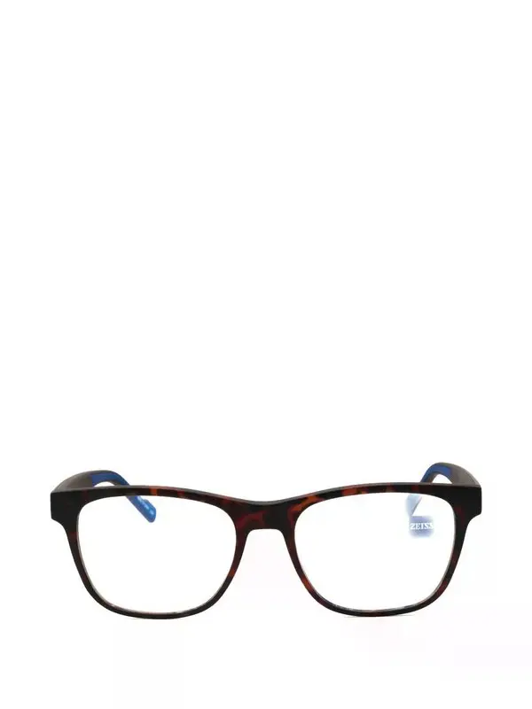 ZEISS Tortoiseshell-effect Rectangle-frame Glasses