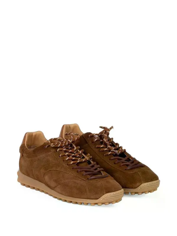 Stokton Golitoiu Suede Panelled Sneakers