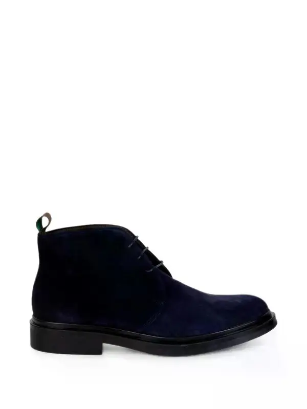 FRANCO FEDELE Lace-up Suede-finish Desert Boots