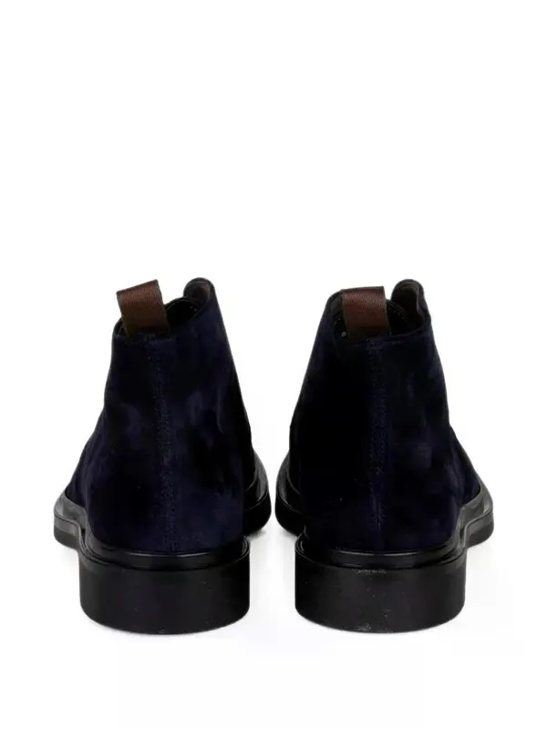 FRANCO FEDELE Lace-up Suede-finish Desert Boots