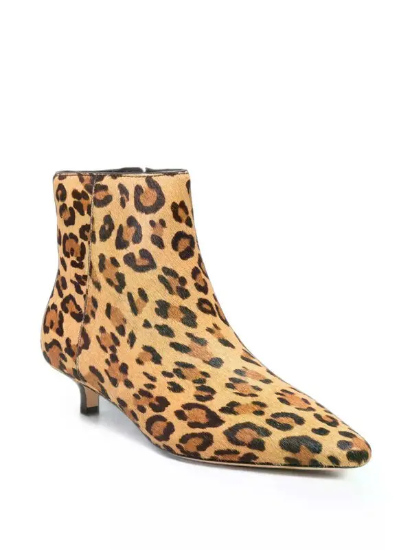 Ralph Lauren Leopard-print Ankle Boots