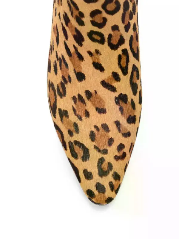 Ralph Lauren Leopard-print Ankle Boots