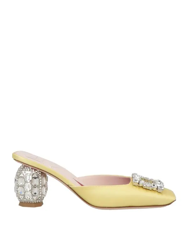 ROGER VIVIER Mules & Clogs Pastel Size Textile Fibers