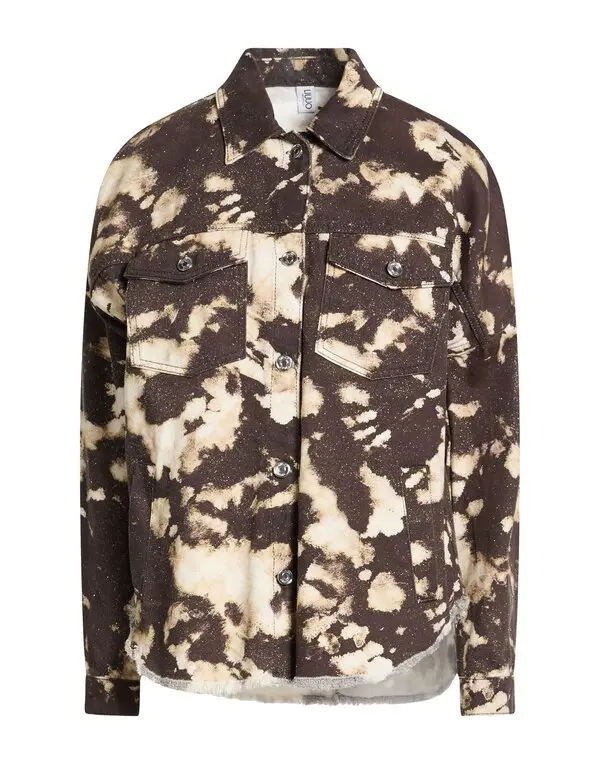 Liu Jo Denim Outerwear Dark Size Lyocell, Cotton