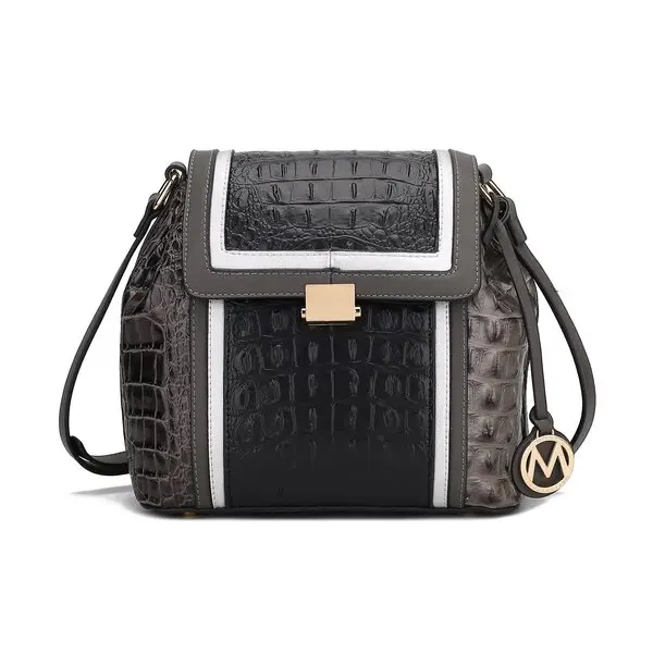 MKF COLLECTION BY MIA K. Jamilah Shoulder Bag Charcoal
