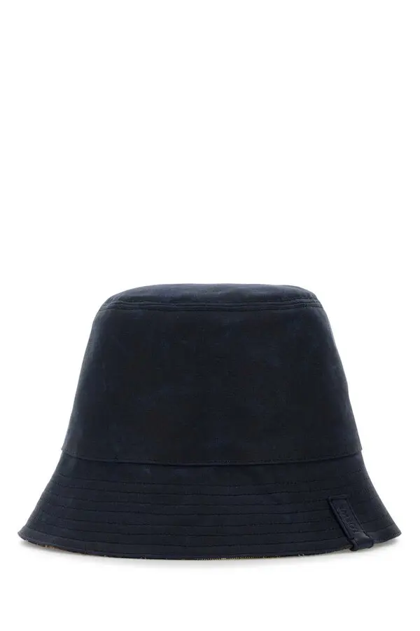 Loewe Navy Canvas Reversibile Bucket Hat - Blue