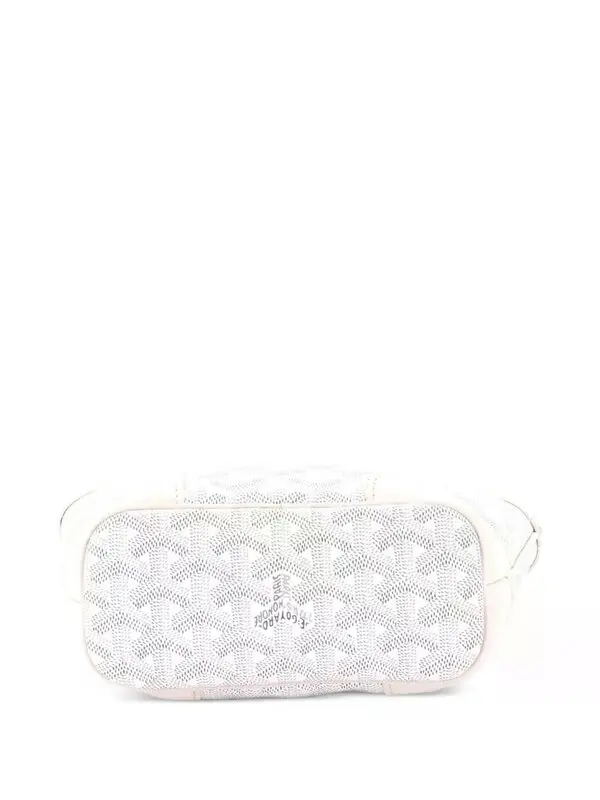 Goyard Beluga Bag Coated Canvas Mini Tote Bag - White