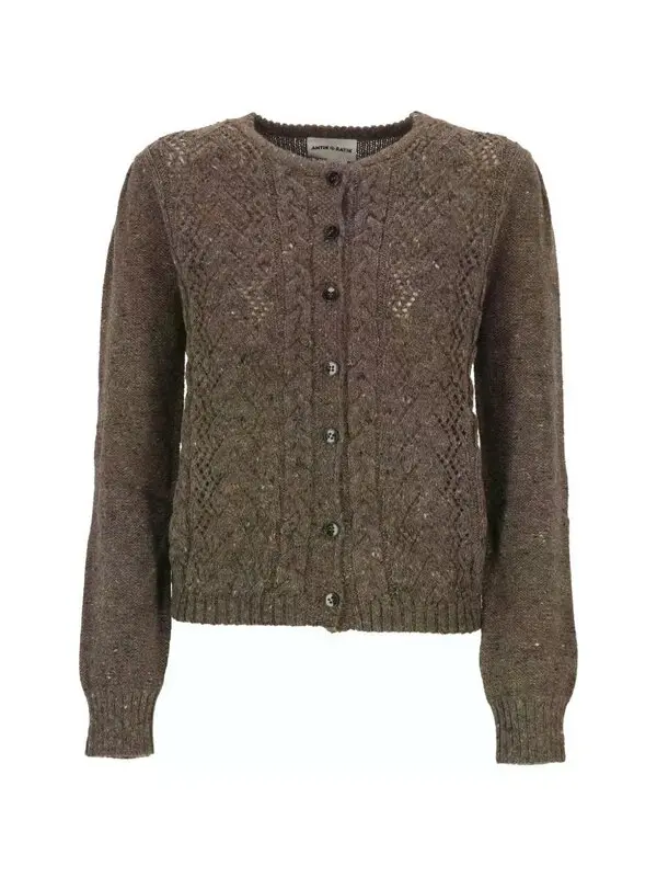 Antik Batik Mireille Cable-knit Cardigan