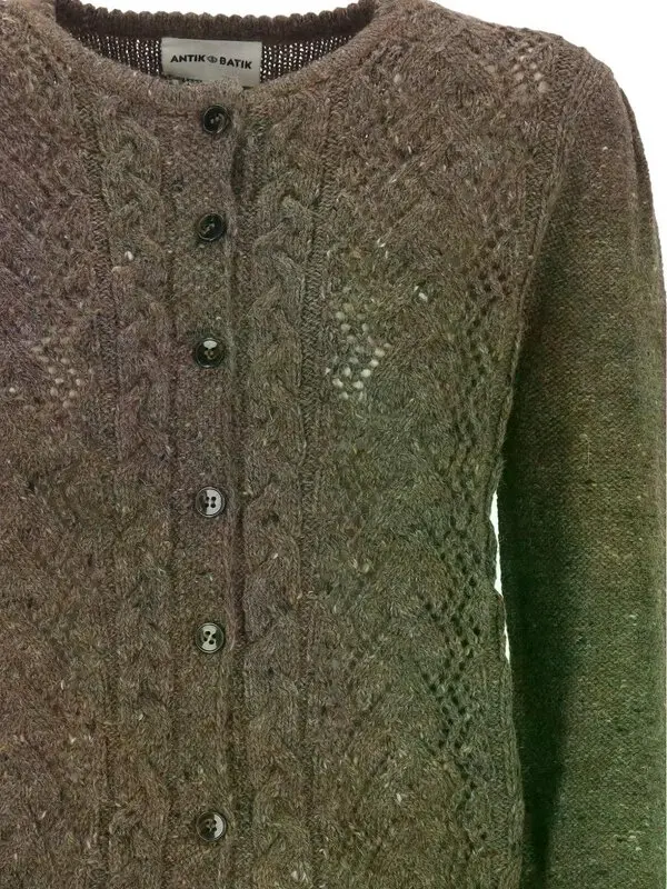 Antik Batik Mireille Cable-knit Cardigan