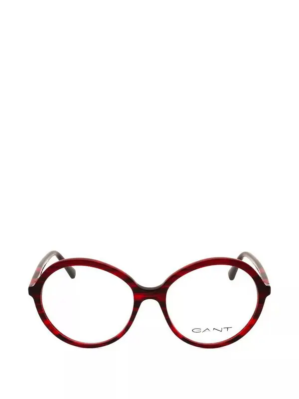 Gant Round-frame Glasses - Red
