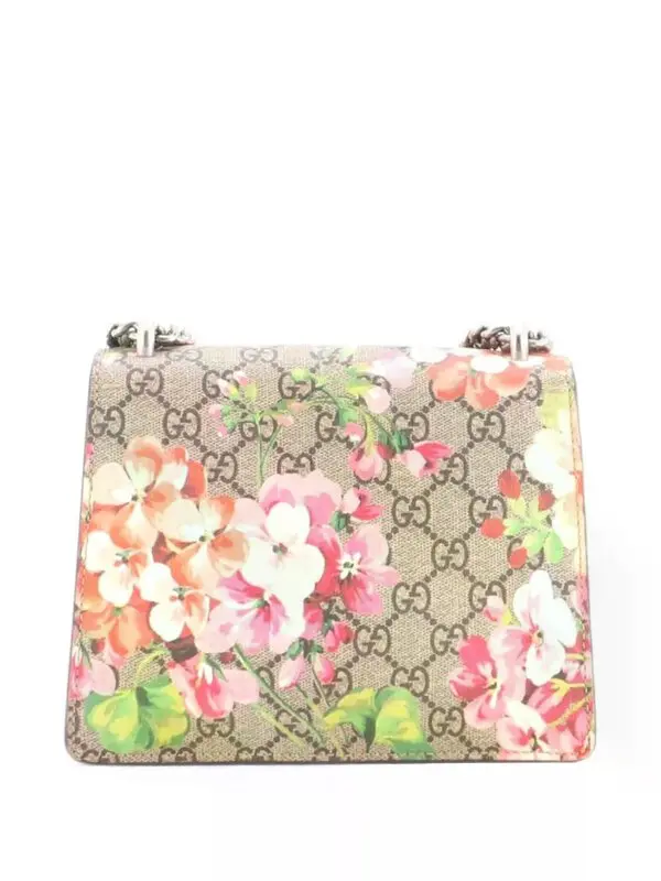 Gucci Dionysus Bag Blooms Print Gg Coated Canvas Mini Shoulder Bag