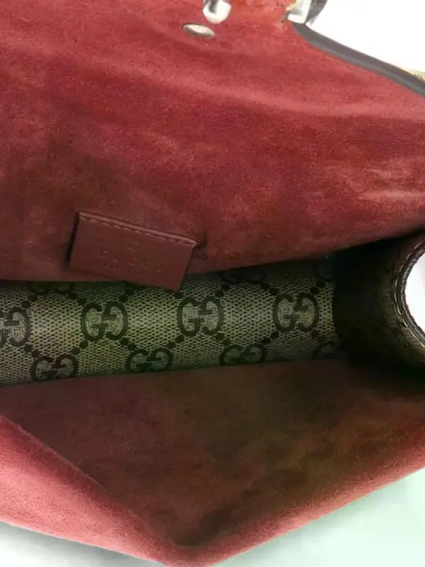 Gucci Dionysus Bag Blooms Print Gg Coated Canvas Mini Shoulder Bag