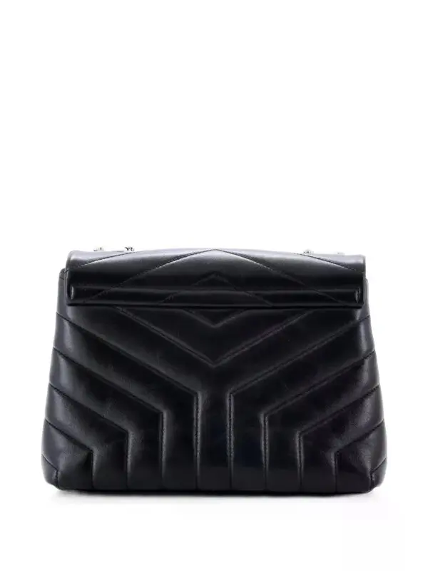 Saint Laurent Loulou Matelasse Chevron Leather Small Shoulder Bag