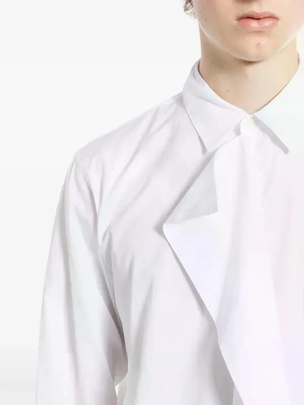 Comme Des Garçons Asymmetric-panel Shirt