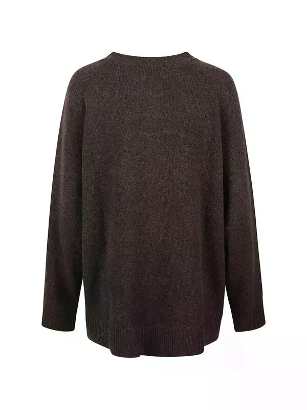 ANAII Raglan-sleeve Knitted Sweater