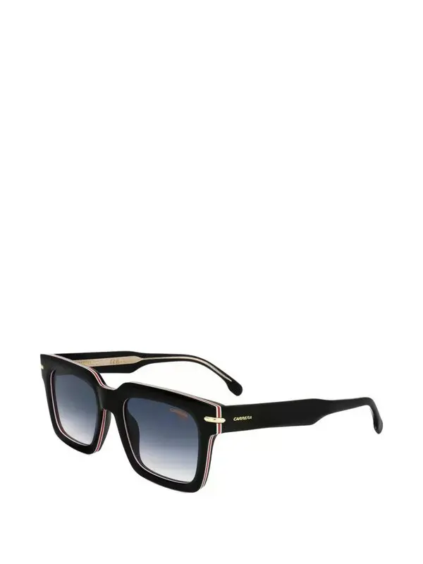 Carrera Eyewear Striped Square-frame Sunglasses