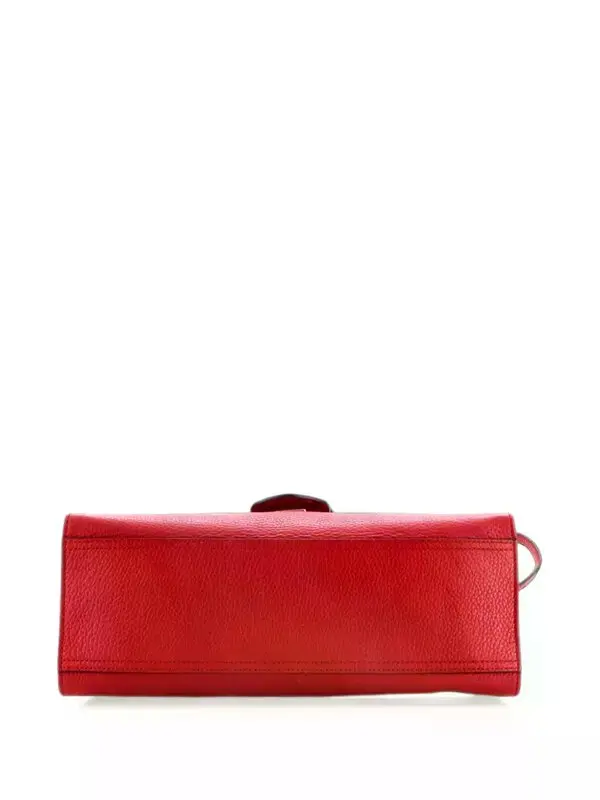 Gucci Gg Marmont Top Handle Bag Leather Small Satchel