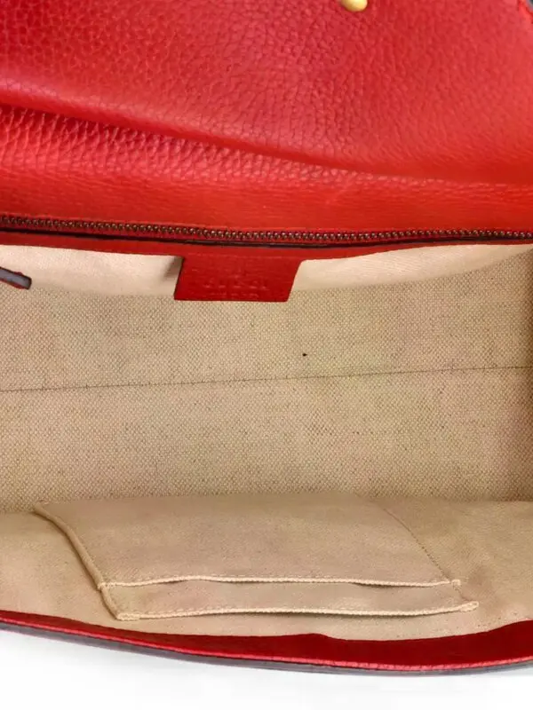Gucci Gg Marmont Top Handle Bag Leather Small Satchel