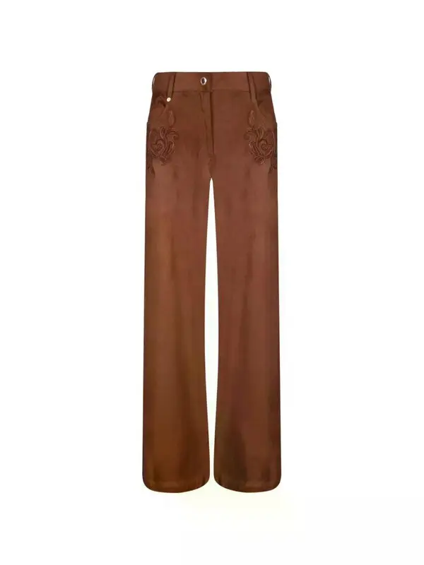 ERMANNO FIRENZE Embroidered Trousers