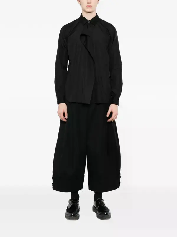 Comme Des Garçons Asymmetric-panel Shirt
