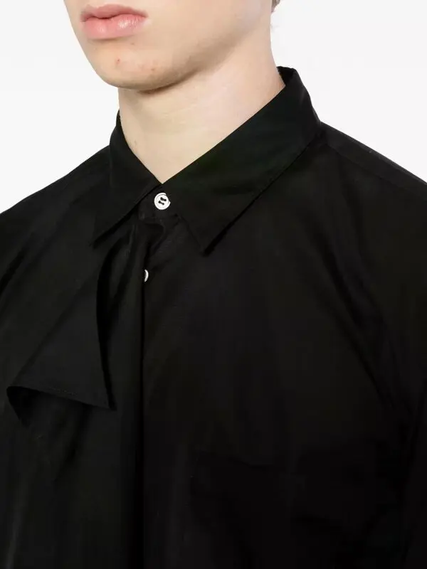 Comme Des Garçons Asymmetric-panel Shirt