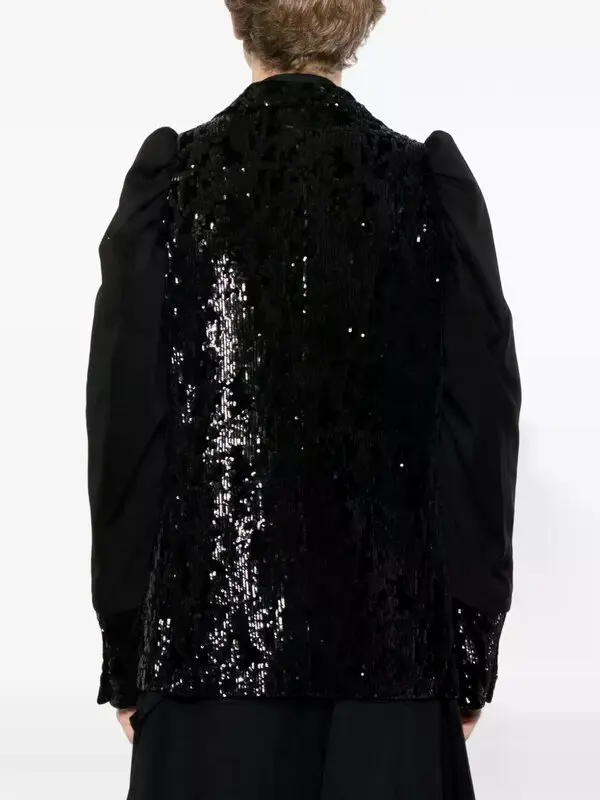 Comme Des Garçons Sequin-embellished Blazer