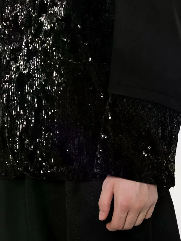 Comme Des Garçons Sequin-embellished Blazer