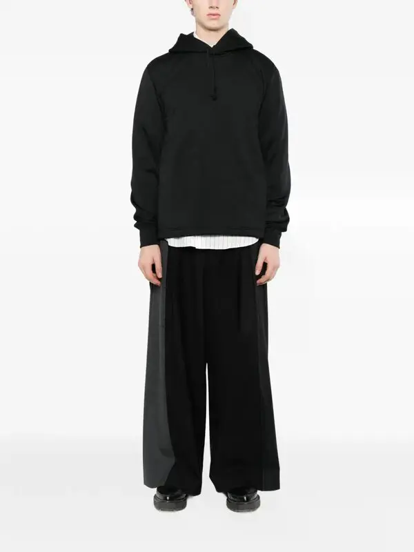 Comme Des Garçons Asymmetric-hem Hoodie
