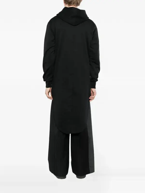 Comme Des Garçons Asymmetric-hem Hoodie