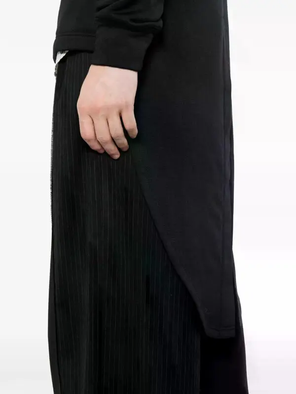 Comme Des Garçons Asymmetric-hem Hoodie