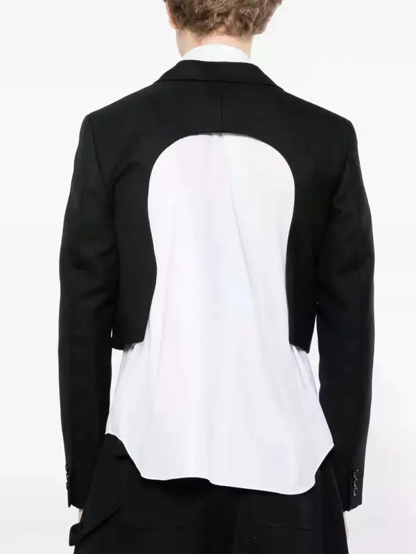 Comme Des Garçons Cutout Blazer