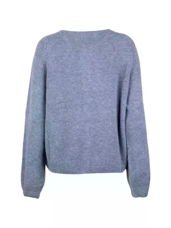 CINQUE Button-up Raglan-sleeve Cardigan - Blue