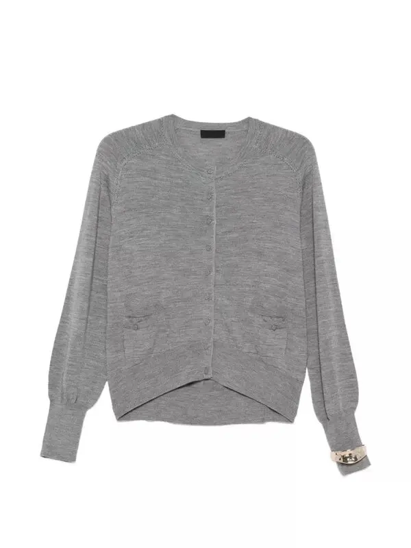 Liu Jo Button-up Wool Cardigan