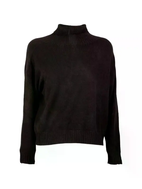CINQUE Ribbed-knit High-neck Sweater