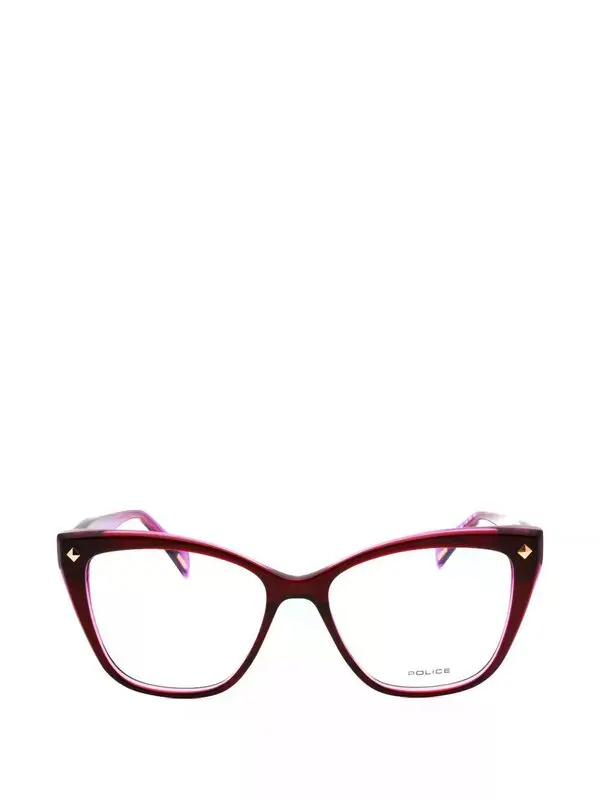 POLICE Cat-eye Frame Glasses