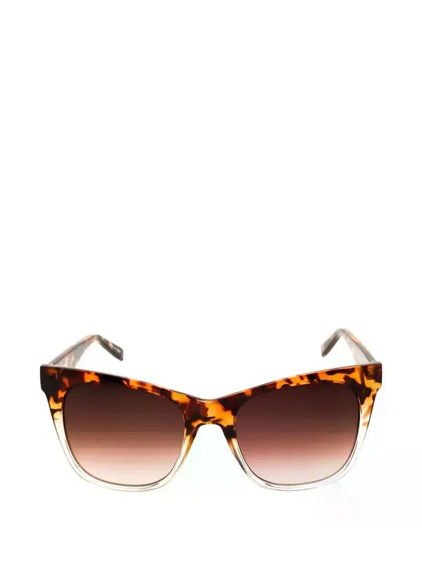 FILA Tortoiseshell-effect Cat-eye Sunglasses