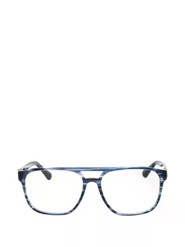 Timberland Geometric-frame Glasses - Blue