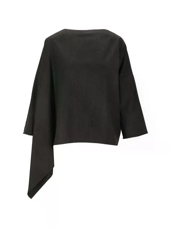Dusan Asymmetric Wool T-shirt