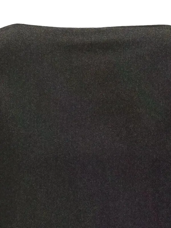 Dusan Asymmetric Wool T-shirt - Grey