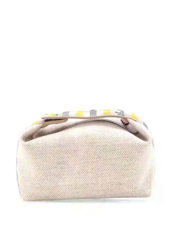 Hermès Bride-a-brac Travel Case Wool Pm Pouch
