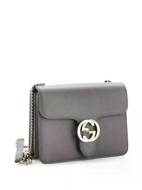 Gucci Interlocking Leather Small Shoulder Bag
