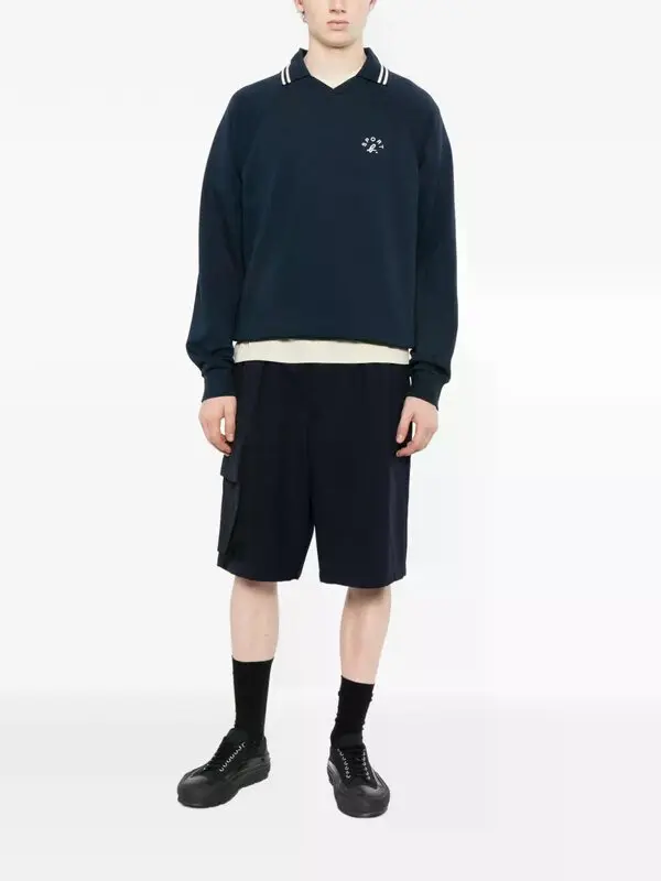 AGNES B. Varsity Raglan Sweatshirt