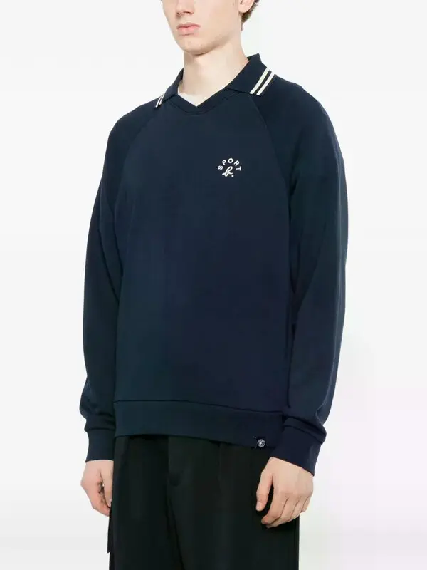 AGNES B. Varsity Raglan Sweatshirt