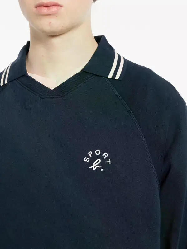AGNES B. Varsity Raglan Sweatshirt