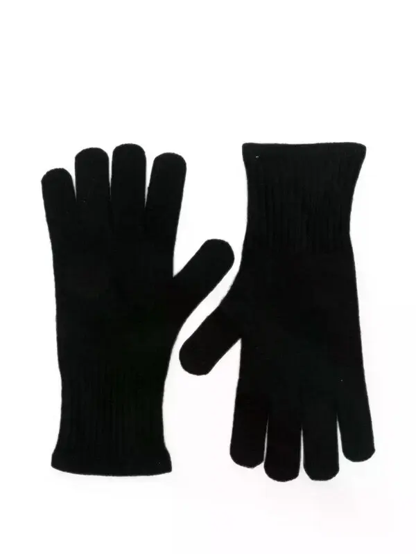 ABSOLUT CASHMERE Ribbed-knit Cashmere Gloves