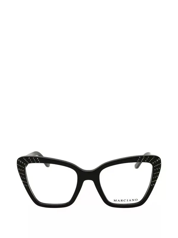 MARCIANO Crystal-embellished Cat-eye Glasses