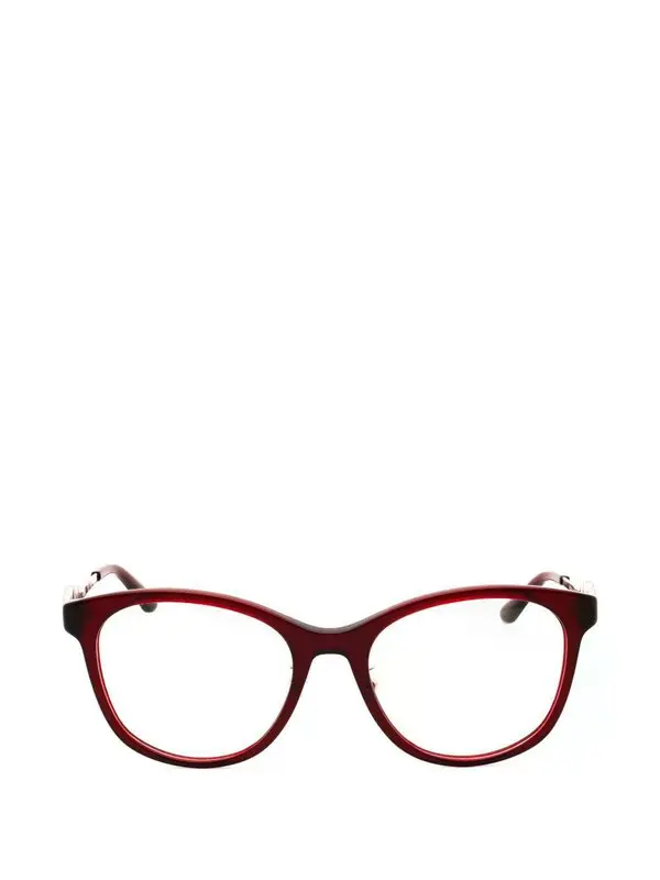 Guess Round-frame Glasses - Red